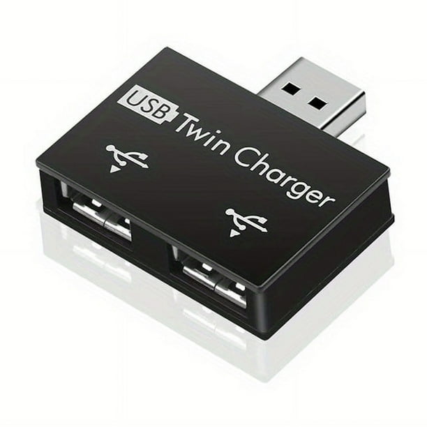 Charge Two Devices Simultaneously with this USB 2.0 Male to Twin Female ...