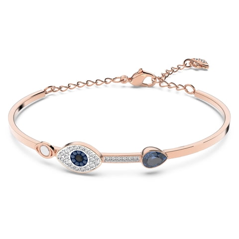 Swarovski - Brazalete Symbolica Evil Eye Blue Crystal