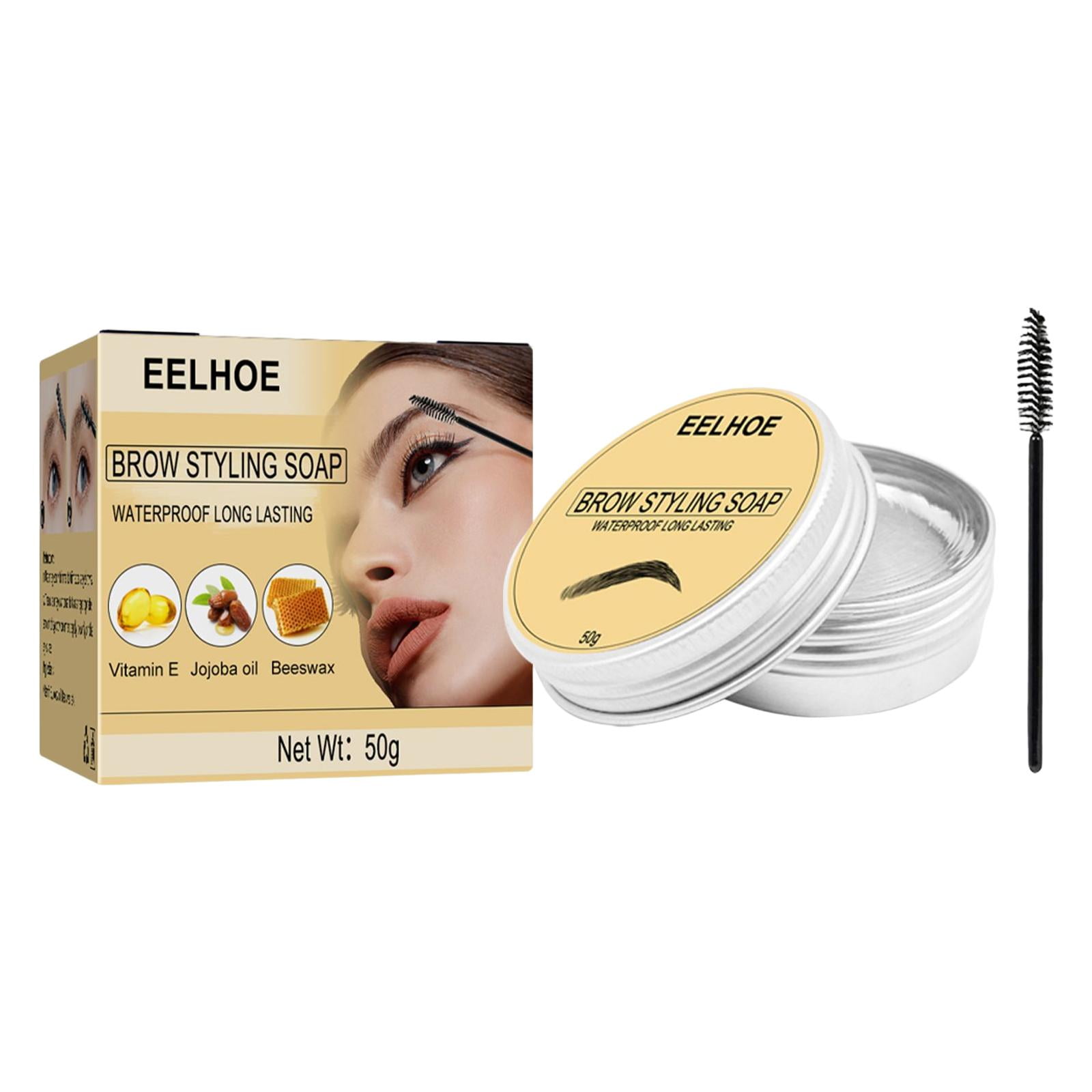 Kit De Jabón Para Cejas, Gel Fijador De Cejas, Cera De Abejas Para ...