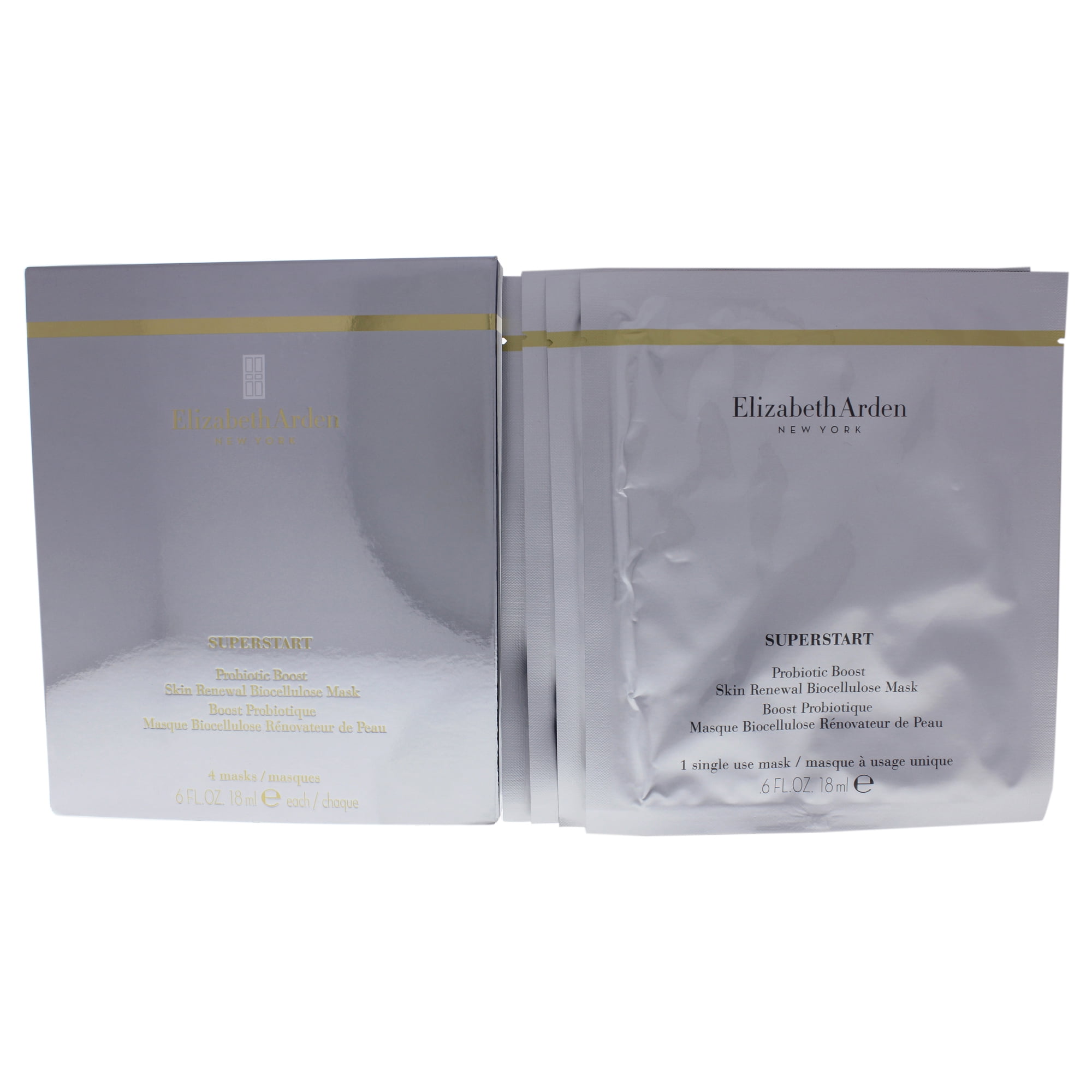 Mascarilla Elizabeth Arden Superstart Probiotic Boost 4 unidades | Lider
