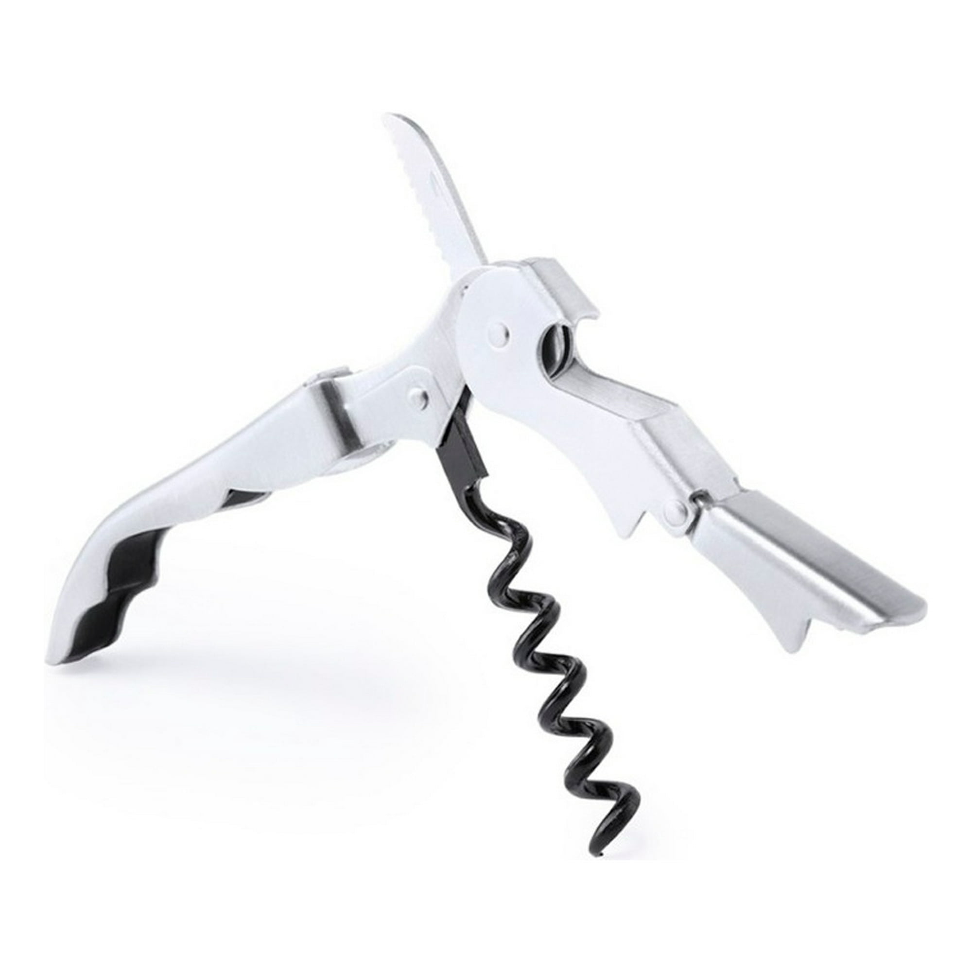 Sacacorchos Manual Metalico De Mano 12 Cm Para Vinos | Lider