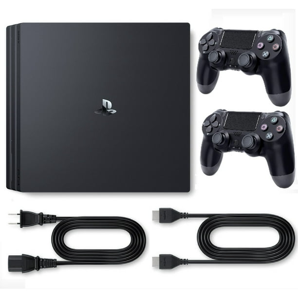 Consola PS4 PlayStation 4 Pro 1TB + 2 Controles Marca Retrofam ...