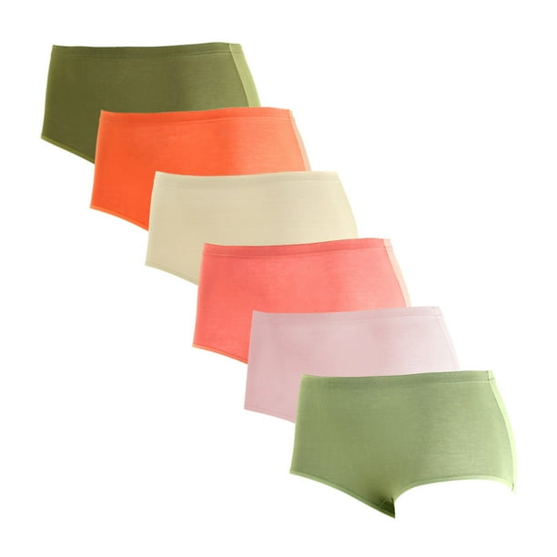 Pack de 6 Calzon Tiro Alto Bambú | Lider