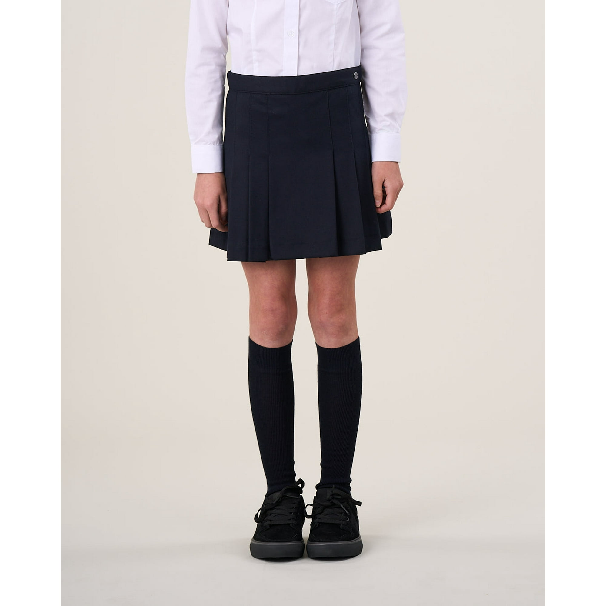 Falda Escolar Azul Marino T.6 A 10 - | Lider