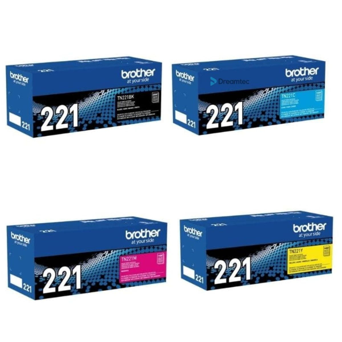 Pack de toner TN-221 4 CMYK | Lider