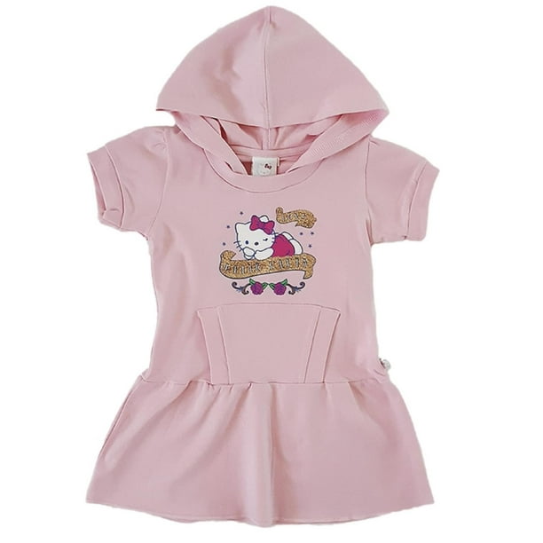 Vestido Niña Hello Kitty rosa 4 | Lider