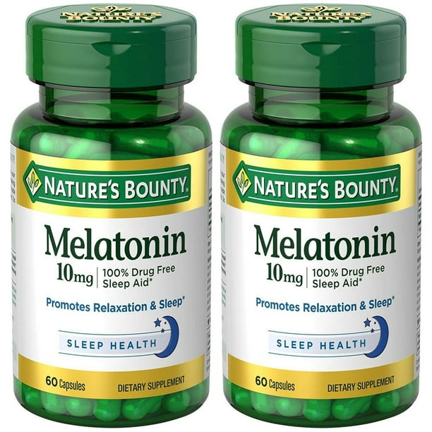 Suplemento De Melatonina 10 Mg 60 Tabletas X 2 | Lider