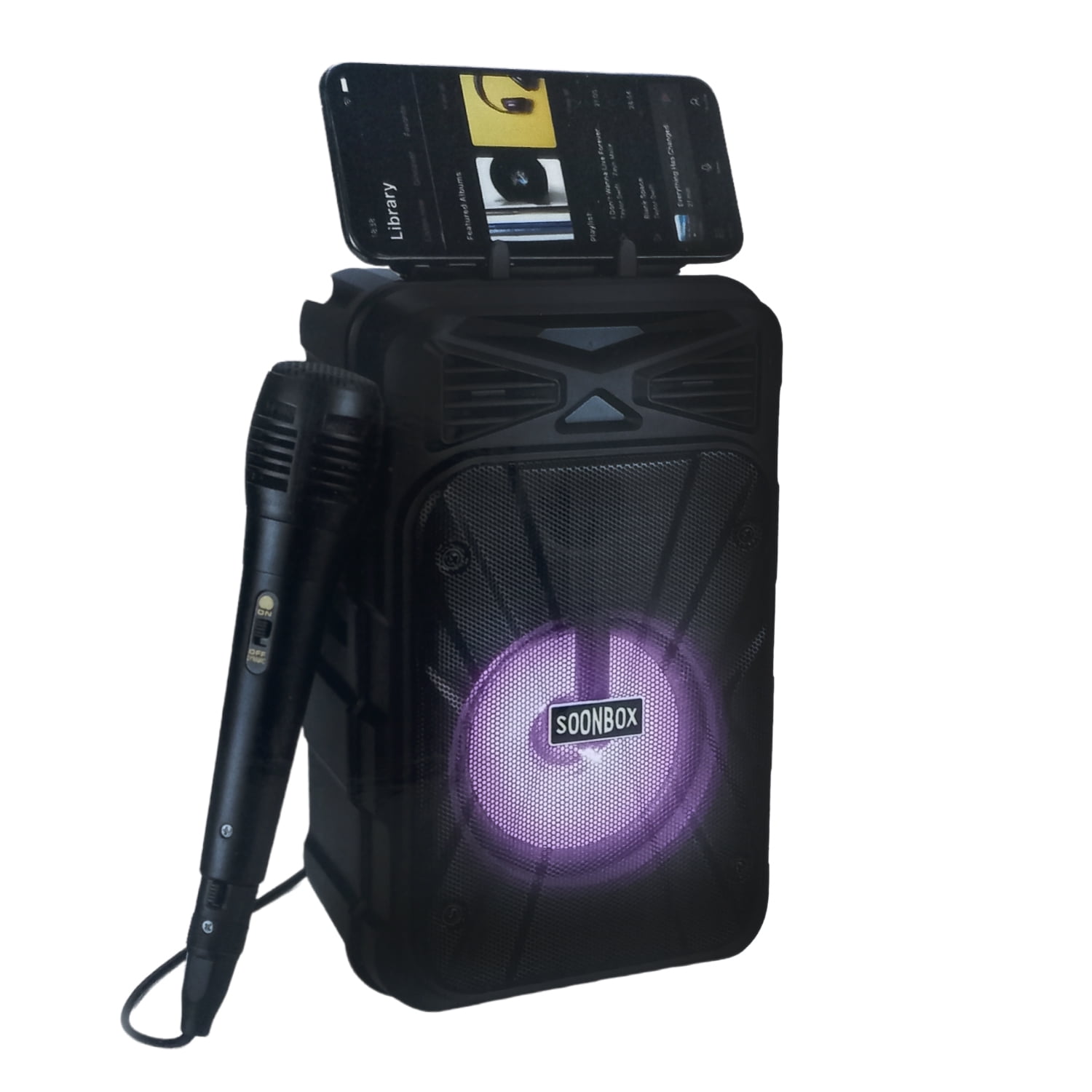 Parlante Karaoke Portable Bluetooth con Micrófono | Lider