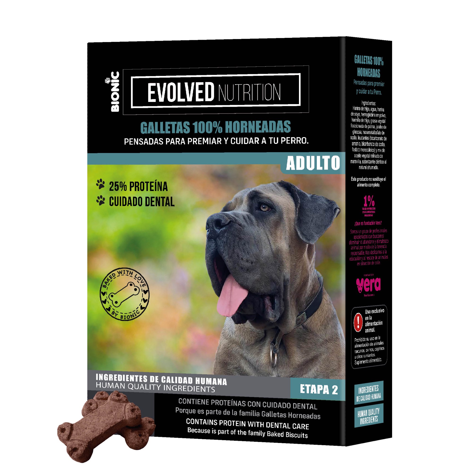 Galleta Evolved Nutrition adulto 350GRS | Lider