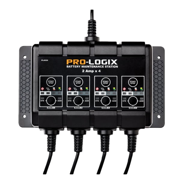 Cargador de baterías Clore Automotive PL4020 Pro-Logix 4-Bank | Lider