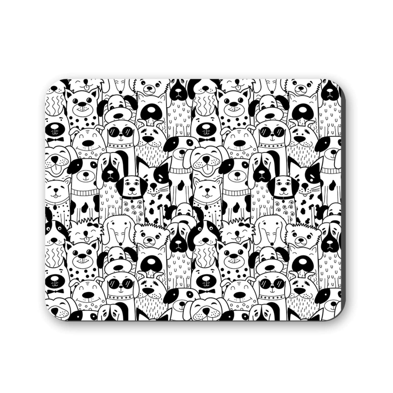 Mouse pad Perros M98V2 24x20 cm x 3 mm Neopreno ANHIZ | Lider