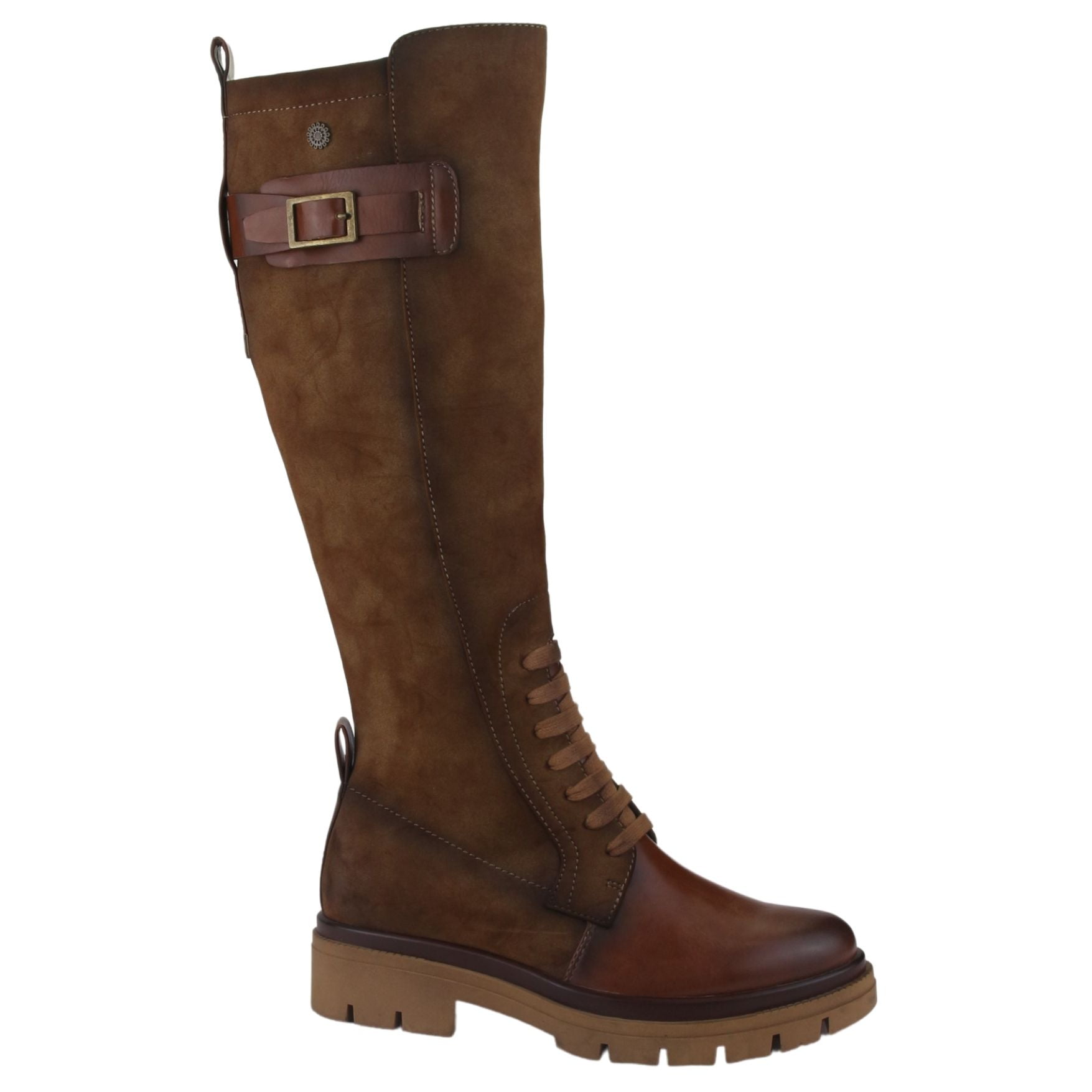 Bota Chalada Mujer Selina-4 Tostado Casual | Lider