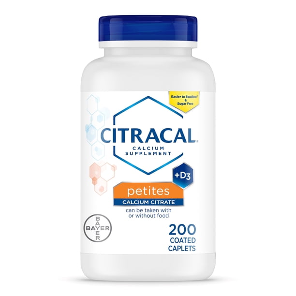 Citrato de calcio Citracal Petites 400 mg Vitamina D3 | Lider