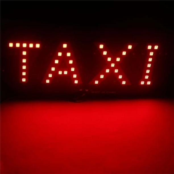 Letrero Luminoso 58 Led Para Auto Taxi Libre 12v | Lider