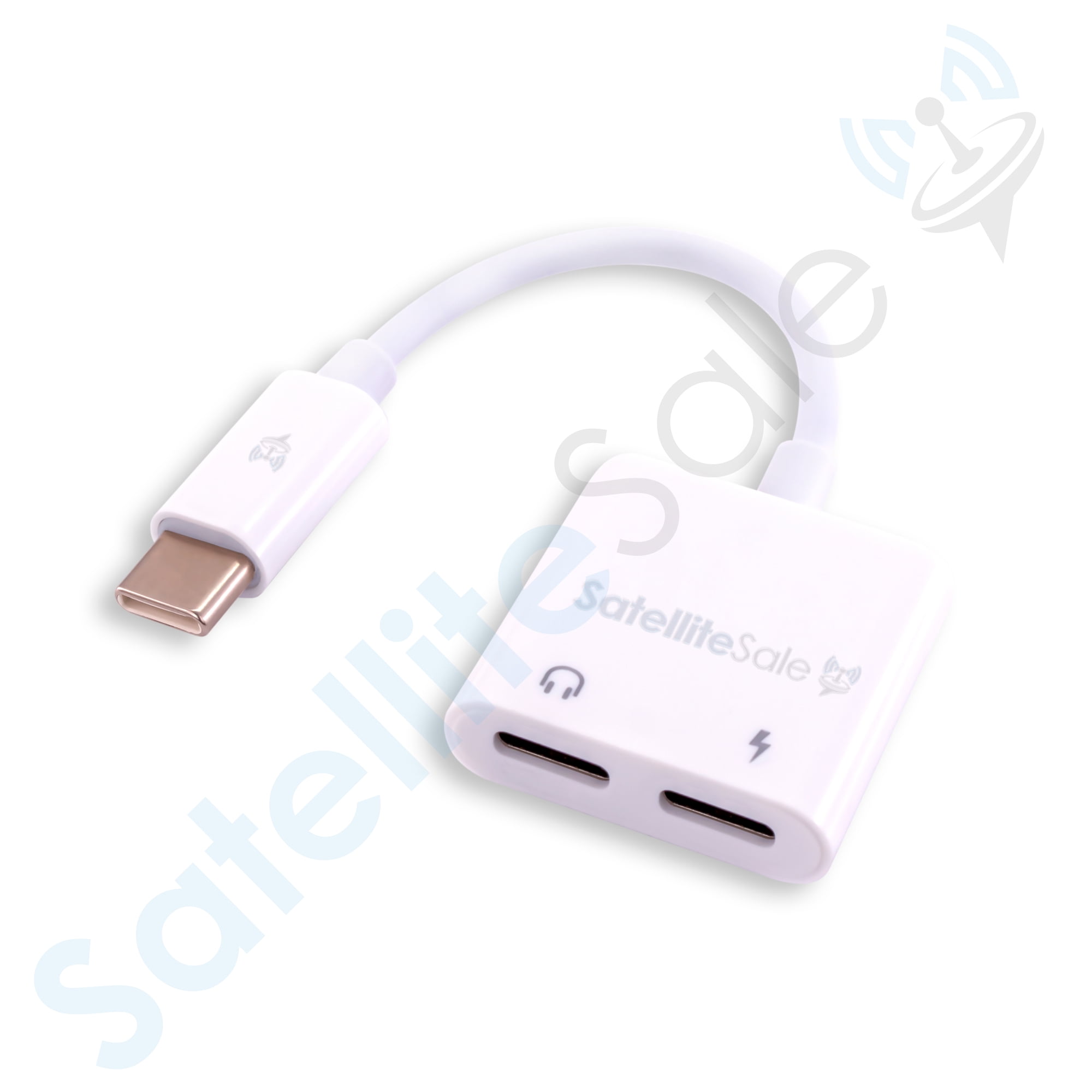 Adaptador de cargador universal USB tipo C a USB tipo C de 2 puertos ...
