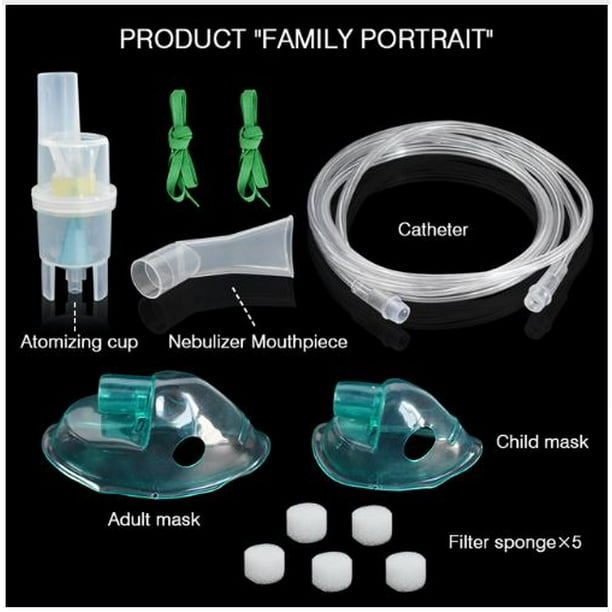 Nebulizer Inhaler Set Adult Child Atomization Mask Nebulizer Inhale ...