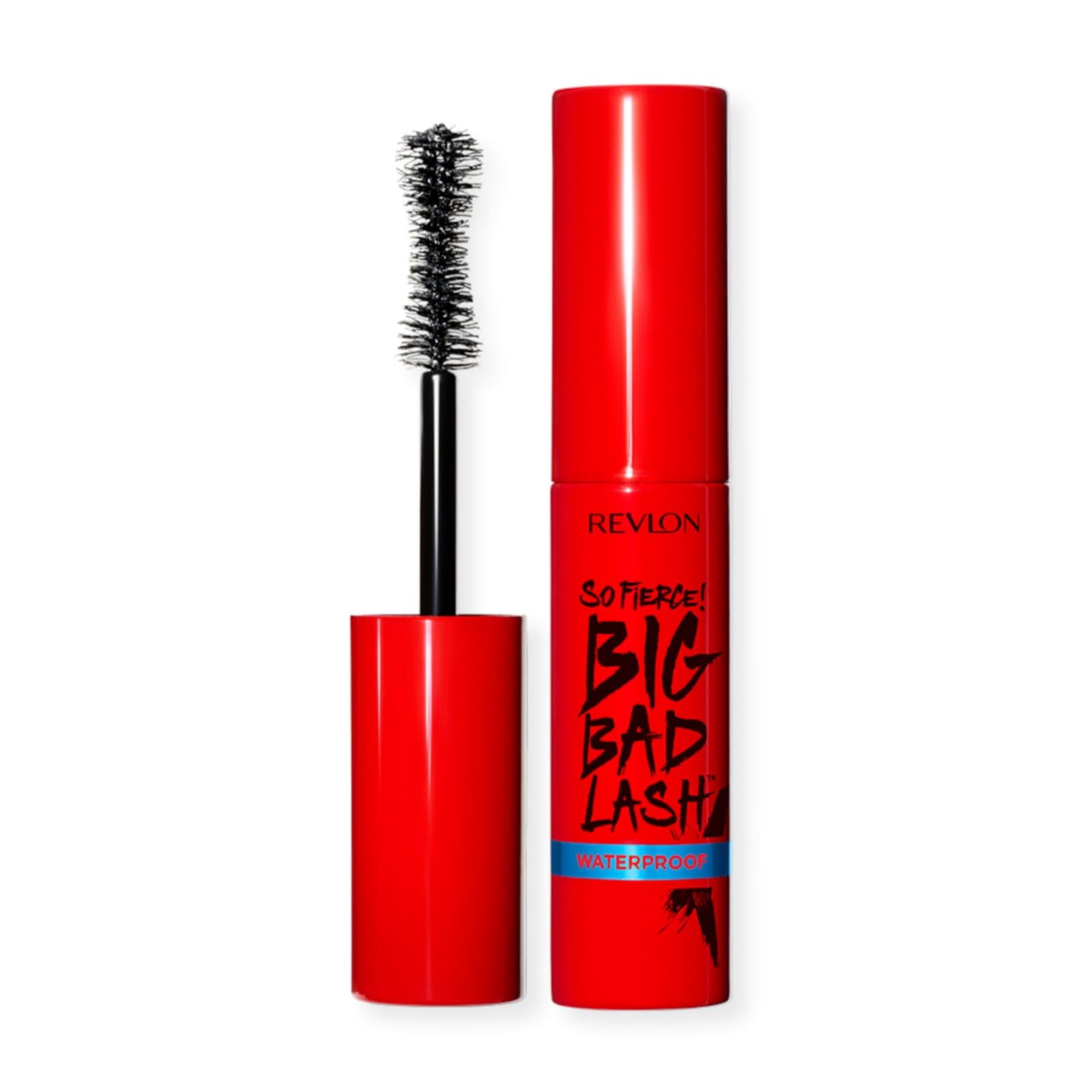 Máscara Revlon So Fierce Big Bad Lash, negra más negra, impermeable | Lider