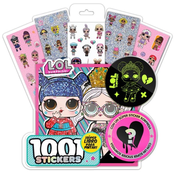 Blister 1001 Stickers Lol | Lider