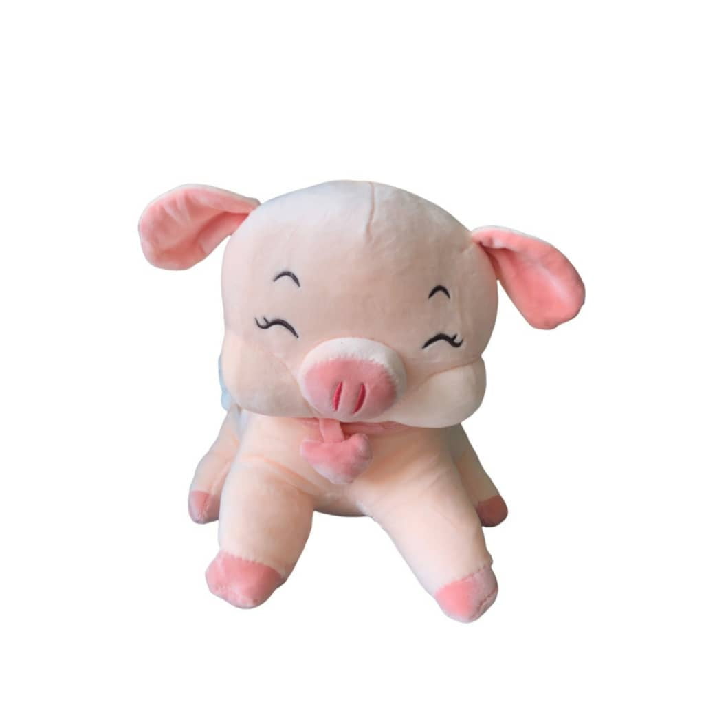 Peluche De Cerdito Tierno Con Alas Cerdo Angel Suave | Lider