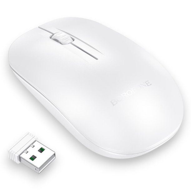 Mouse Inalámbrico Borofone - Color Blanco | Lider