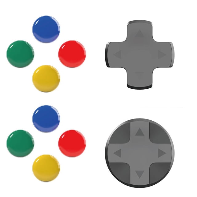 Skull & co. tapas para botones de joycons 10 piezas | Lider