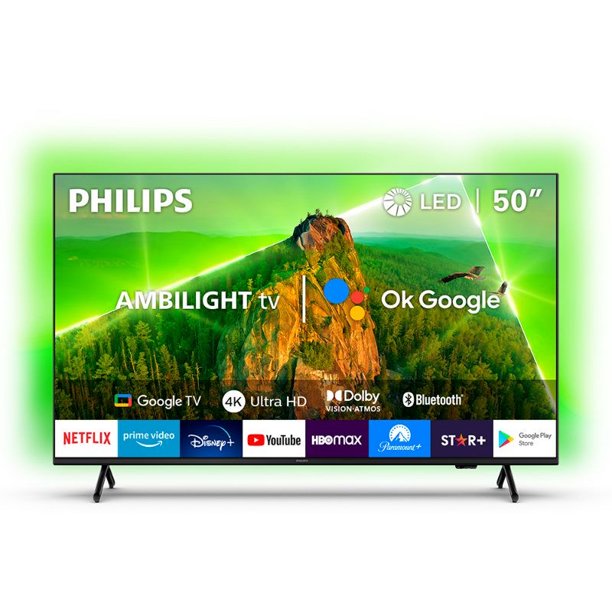 Televisor 50" LED 4K UHD 50PUD7908 Smart TV Philips | Lider