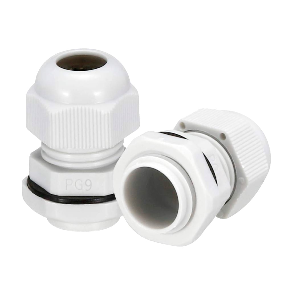 Prensa Estopa Pg9 Ip68 (4 - 8mm) Blanco 10 Unidades | Lider