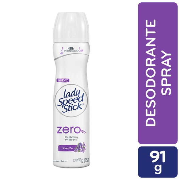 LADY SPEED STICK LADY SPEED ST DEO SPRAY ZERO LAVANDA 91G | Lider