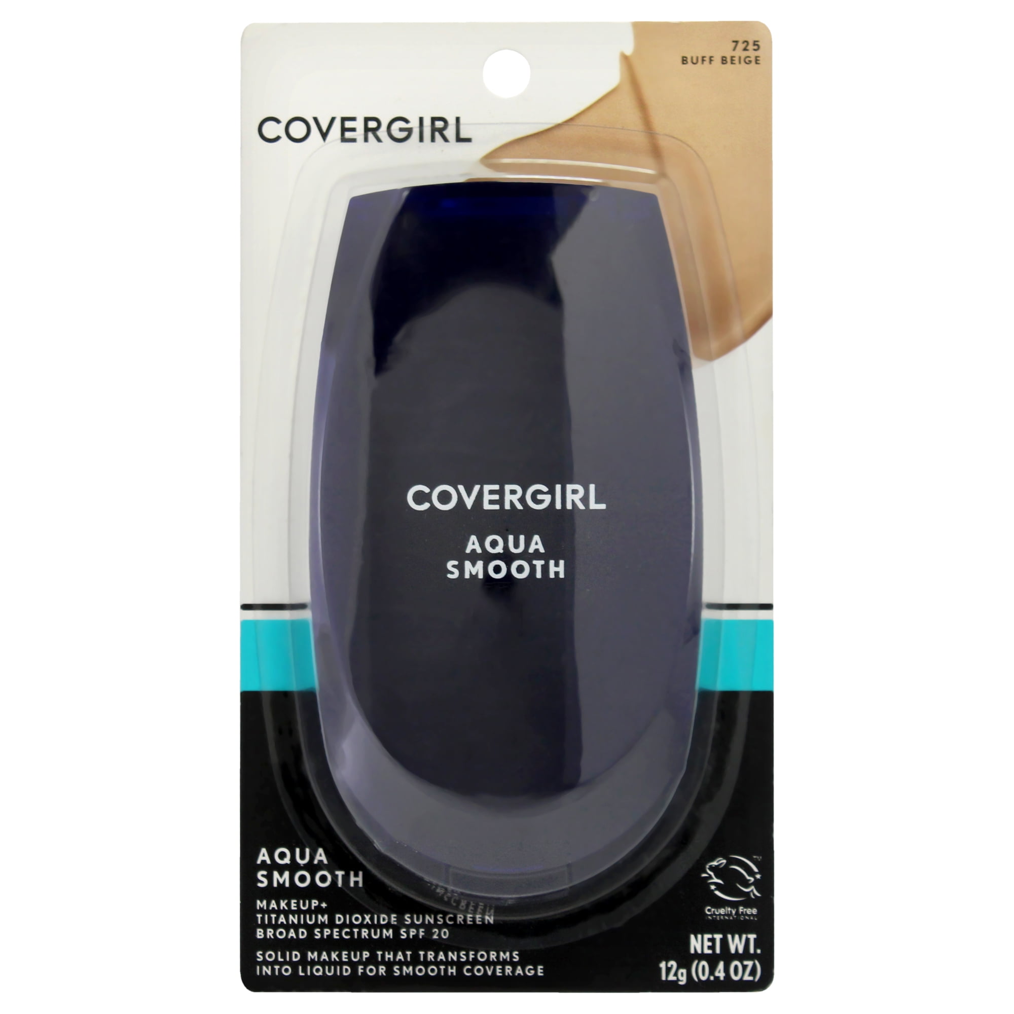 Base de Maquillaje Compacta Aqua Smooth FPS 20 - 725 Buff Beige de ...