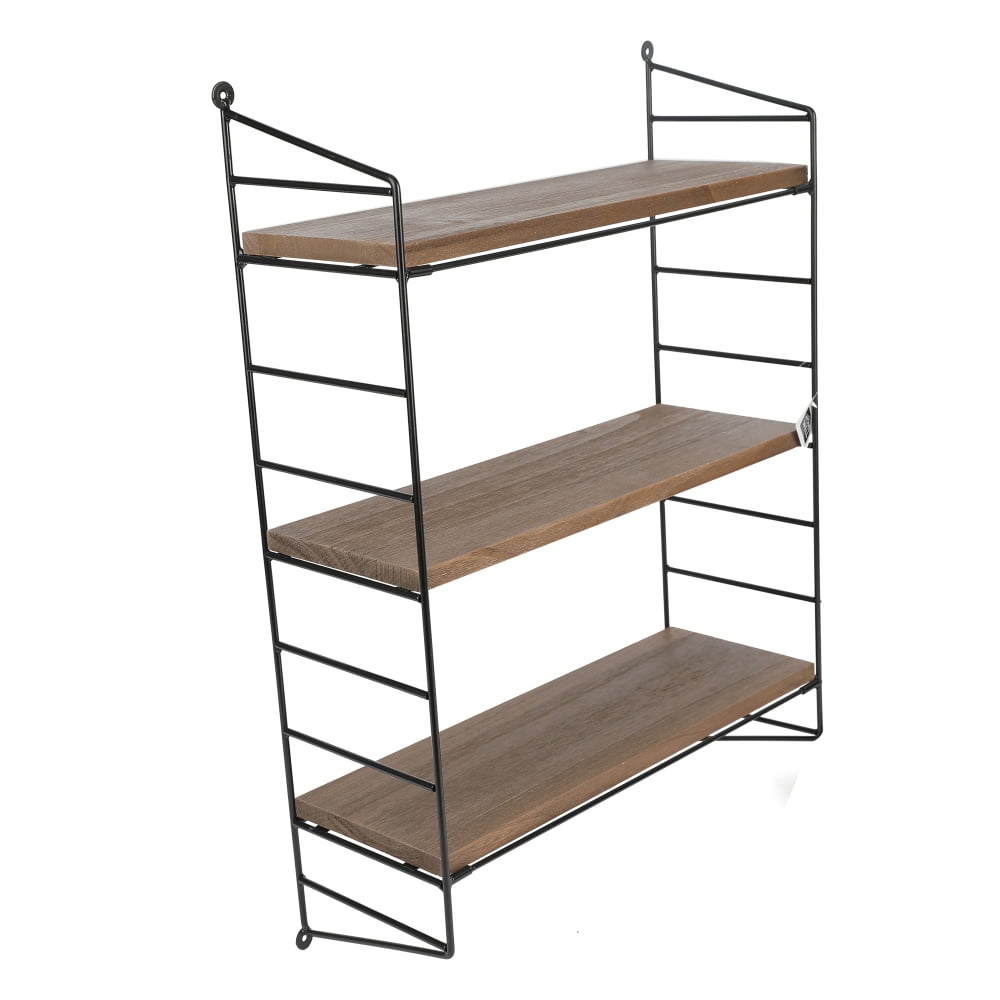 Repisa Metal 3 Niveles Madera 40X55X15cm | Lider