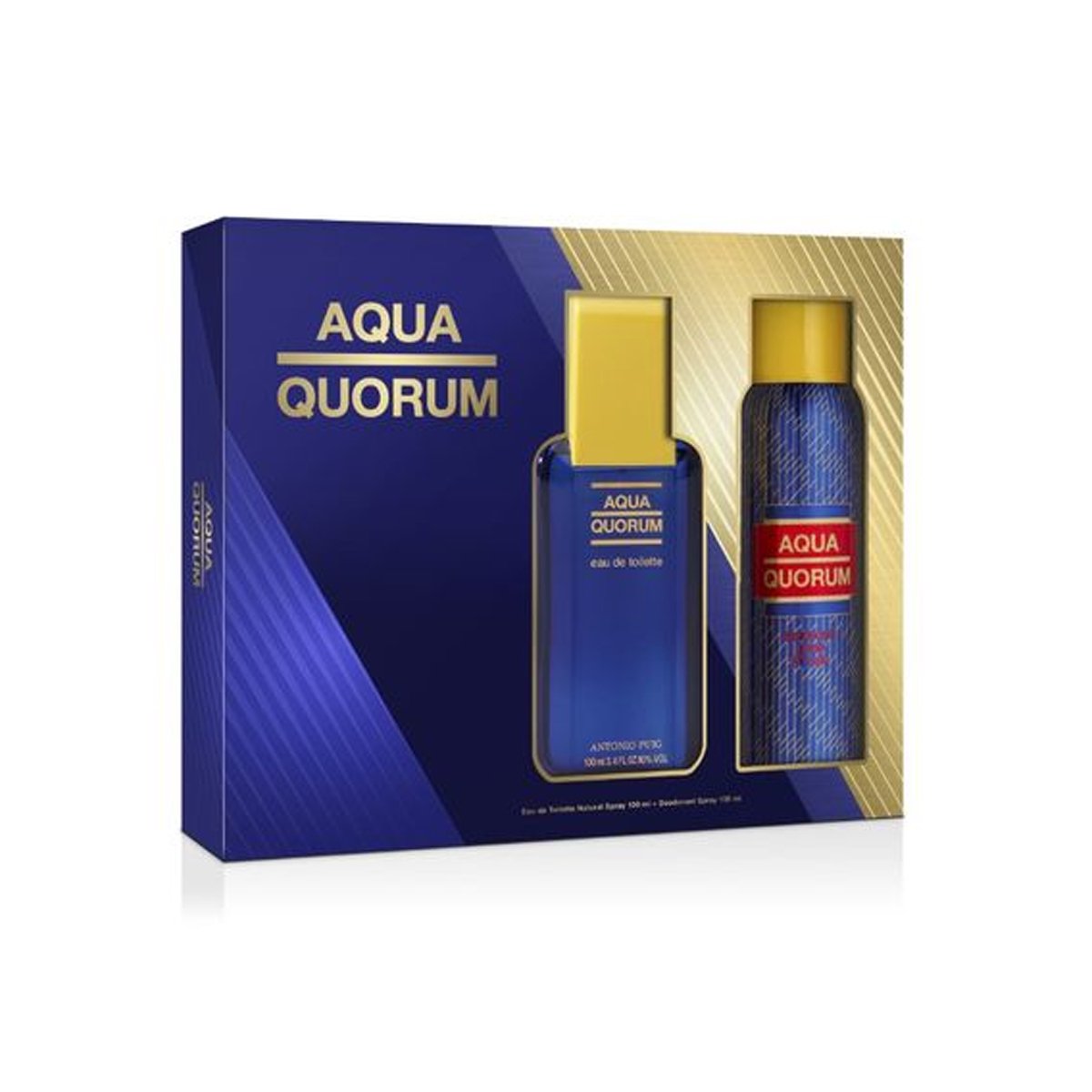 Aqua Quorum Edt 100 + 150ml Deodorant Varon | Lider