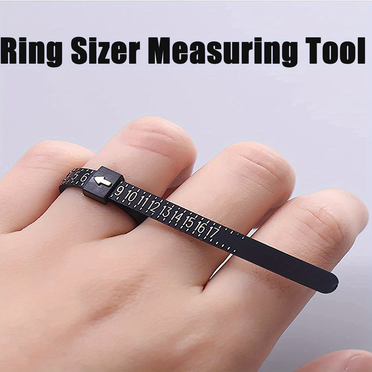 Accurately Measure Your Rings with this Reusable Finger Size Gauge Ring ...