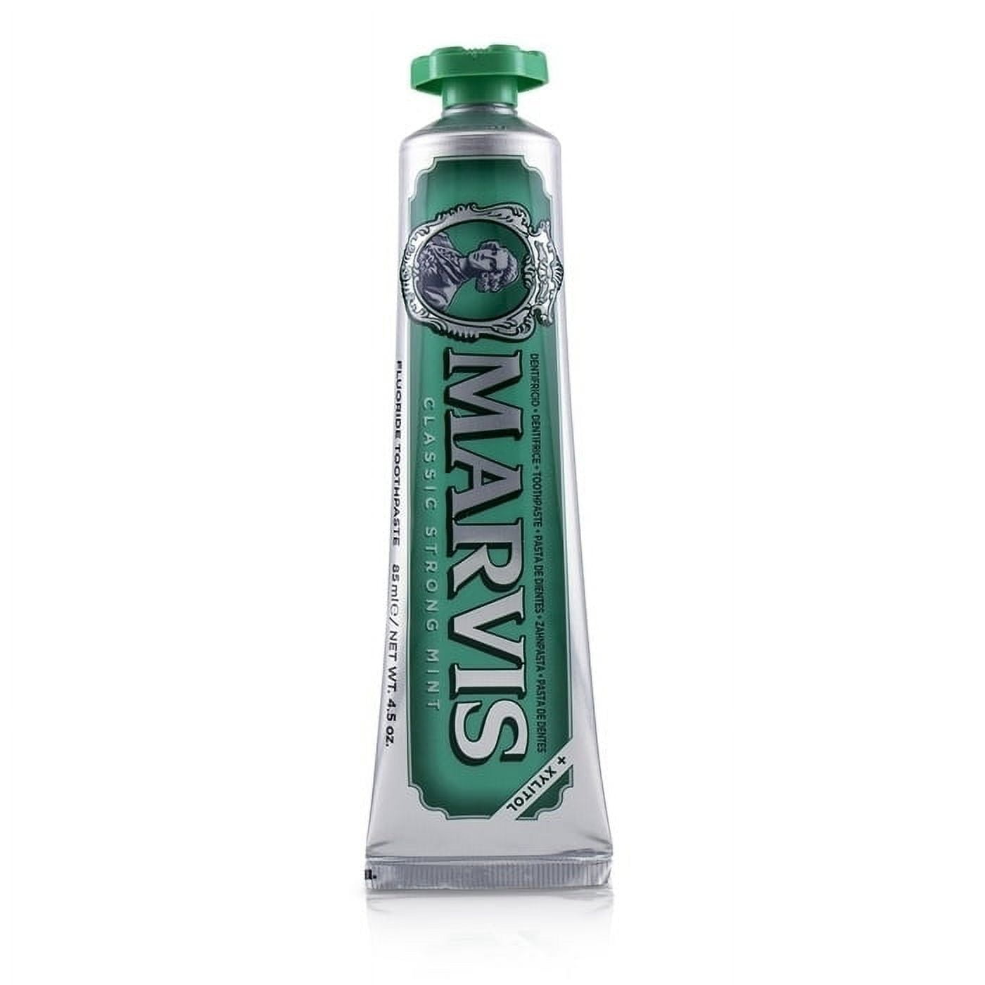 Marvis Pasta de Dientes Clásica de Menta Fuerte con Xilitol 85 Ml | Lider