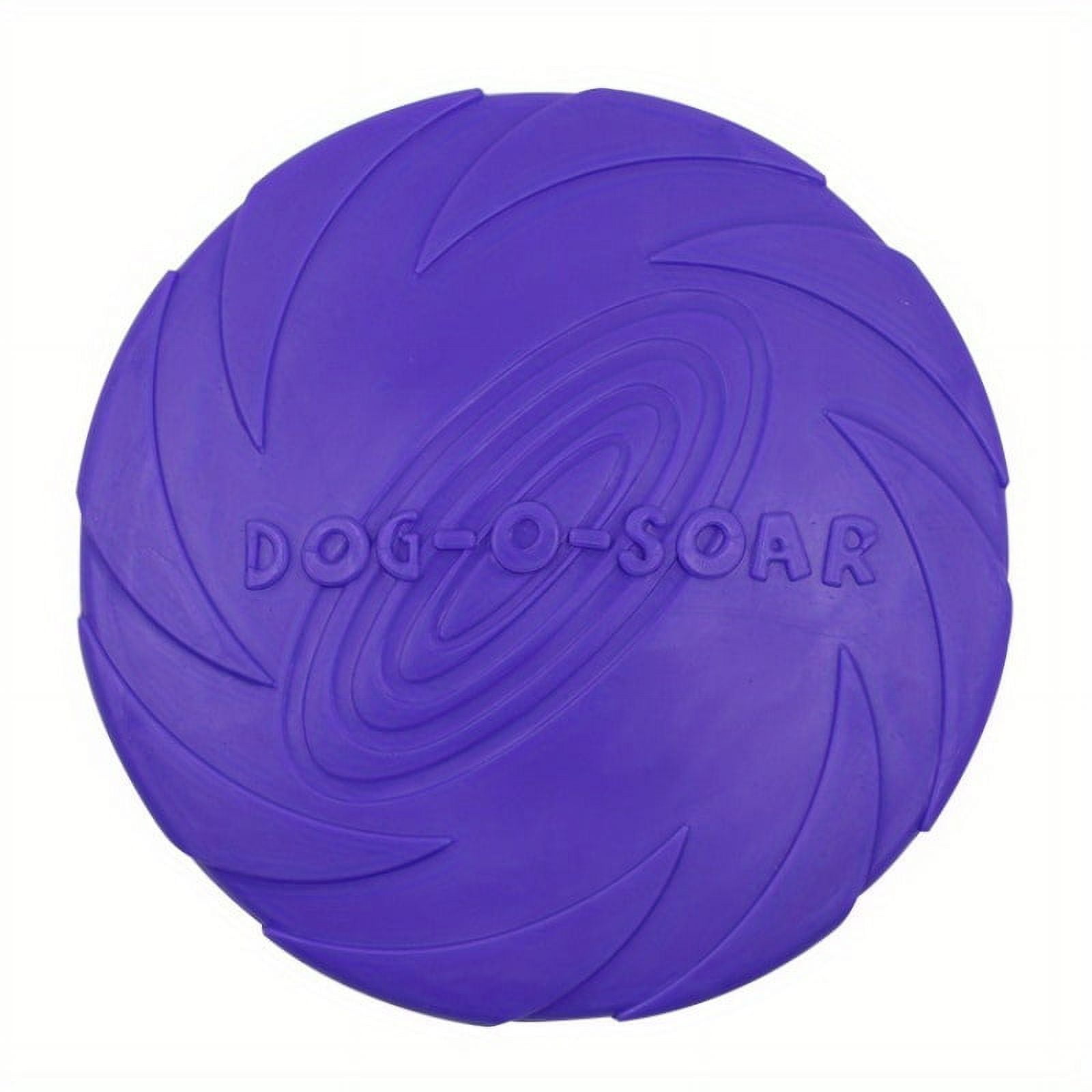 TPR Pet Soft Flying Disc Dog Gnawing Flying Saucer Pet Training To Play ...
