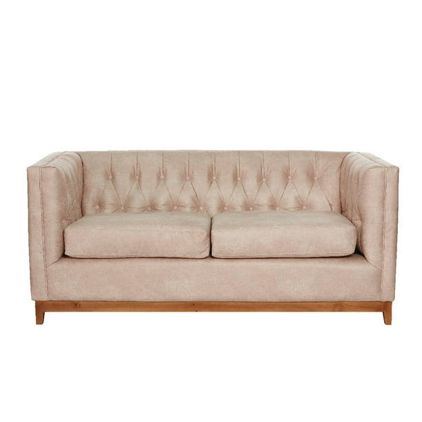 Sofa Roma 2C Cuero Colorado Beige | Lider