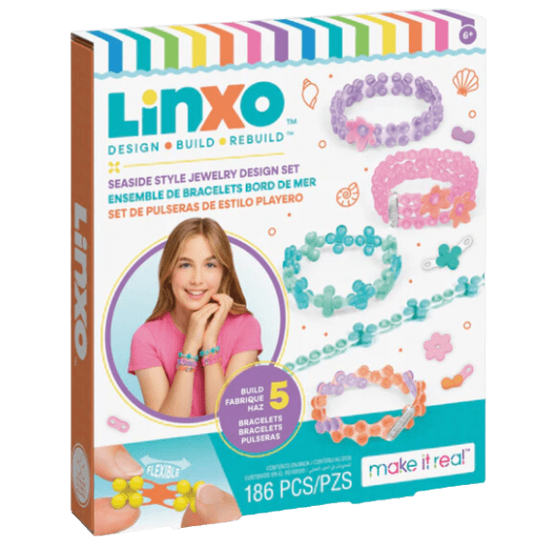 Make It Real Linxo Set Pulseras de Estilo Playero 186 Piezas | Lider