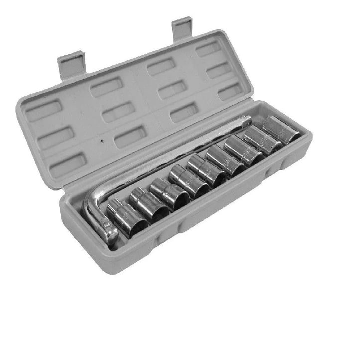 Juego De Dados Mecanicos Juego De Dados 1/2 Juego 10piezas | Lider