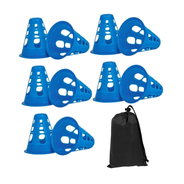 10 Conos Marcadores De Patinaje Para Entrenamiento Deportivo, Agilidad ...