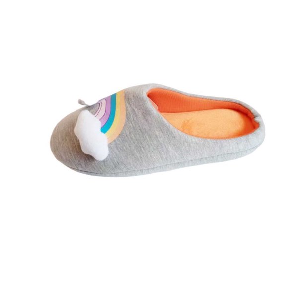 Pantufla Mujer Basica Grey Talla M(37-38), 1 Un | Lider