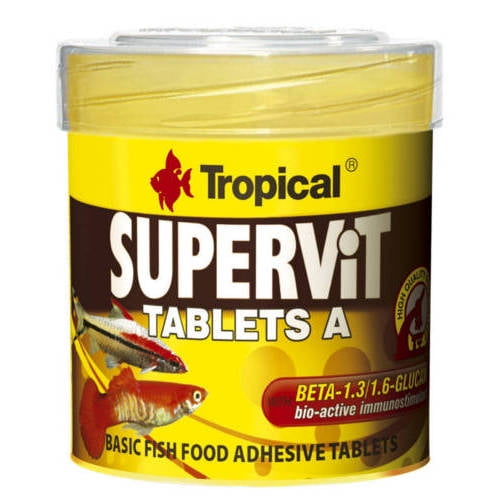 Tropical supervit tablets A 50ml alimento peces de fondo | Lider