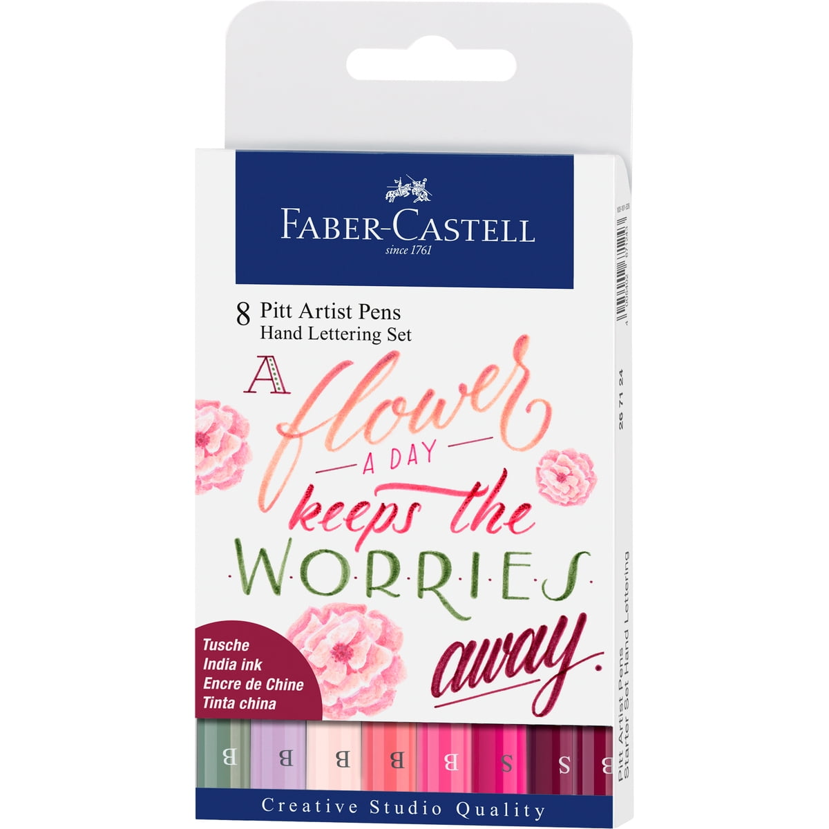 Set de Lettering Tonos Rosa 8 unidades | Lider