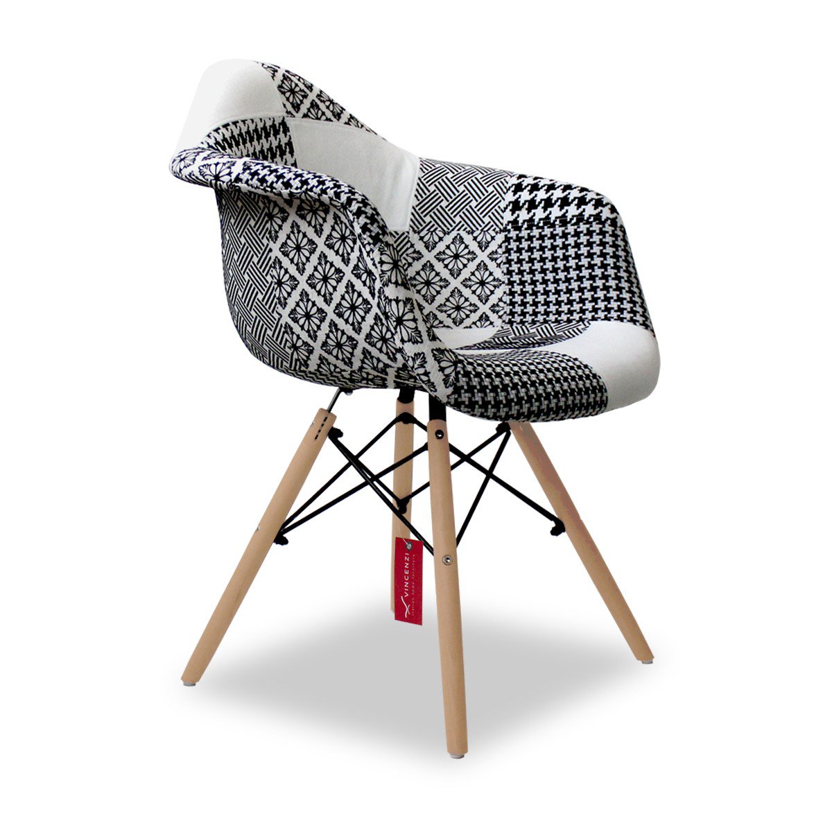 Silla Poltrona Eames Patchwork Tokio | Lider