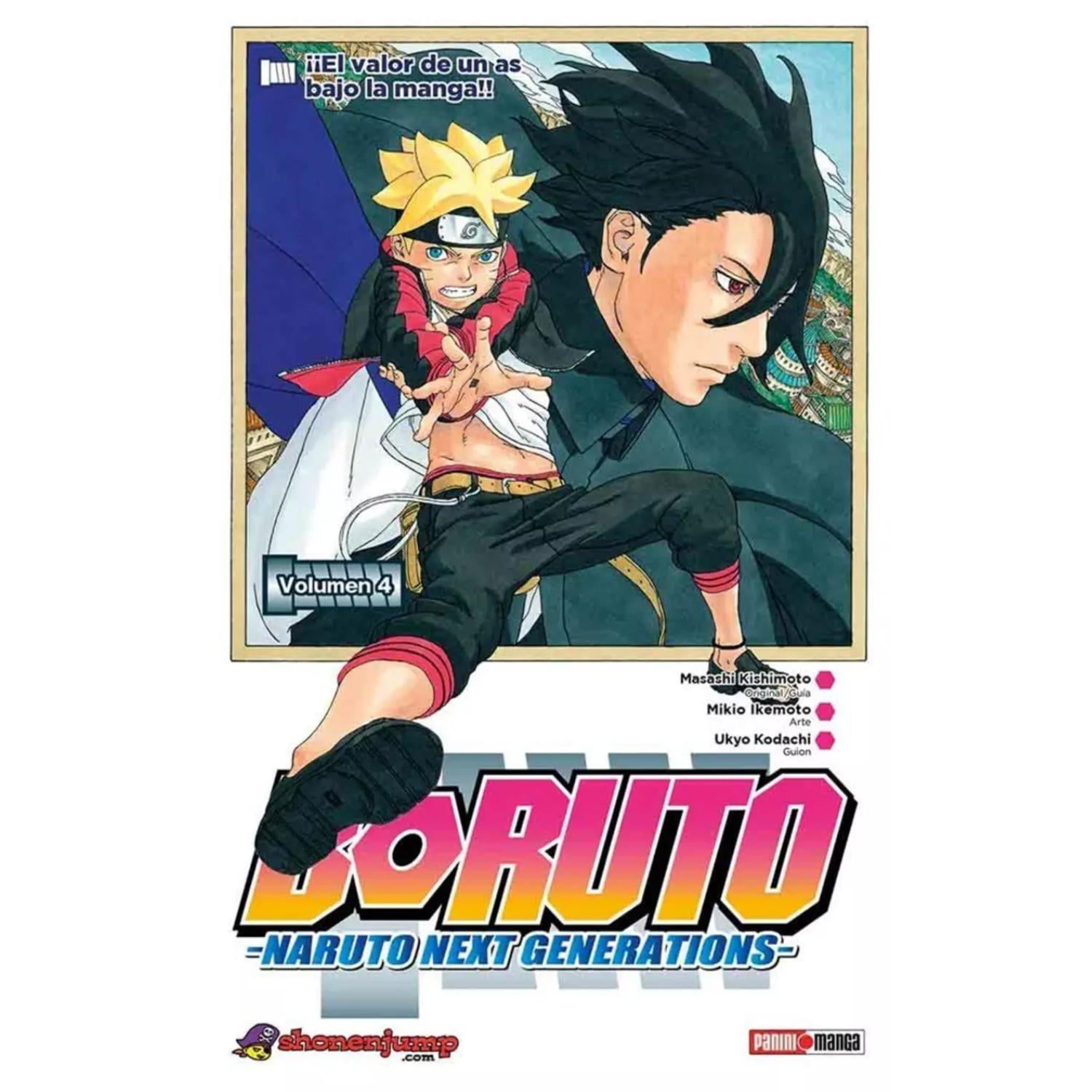 Manga Boruto 04 Panini blanco | Lider