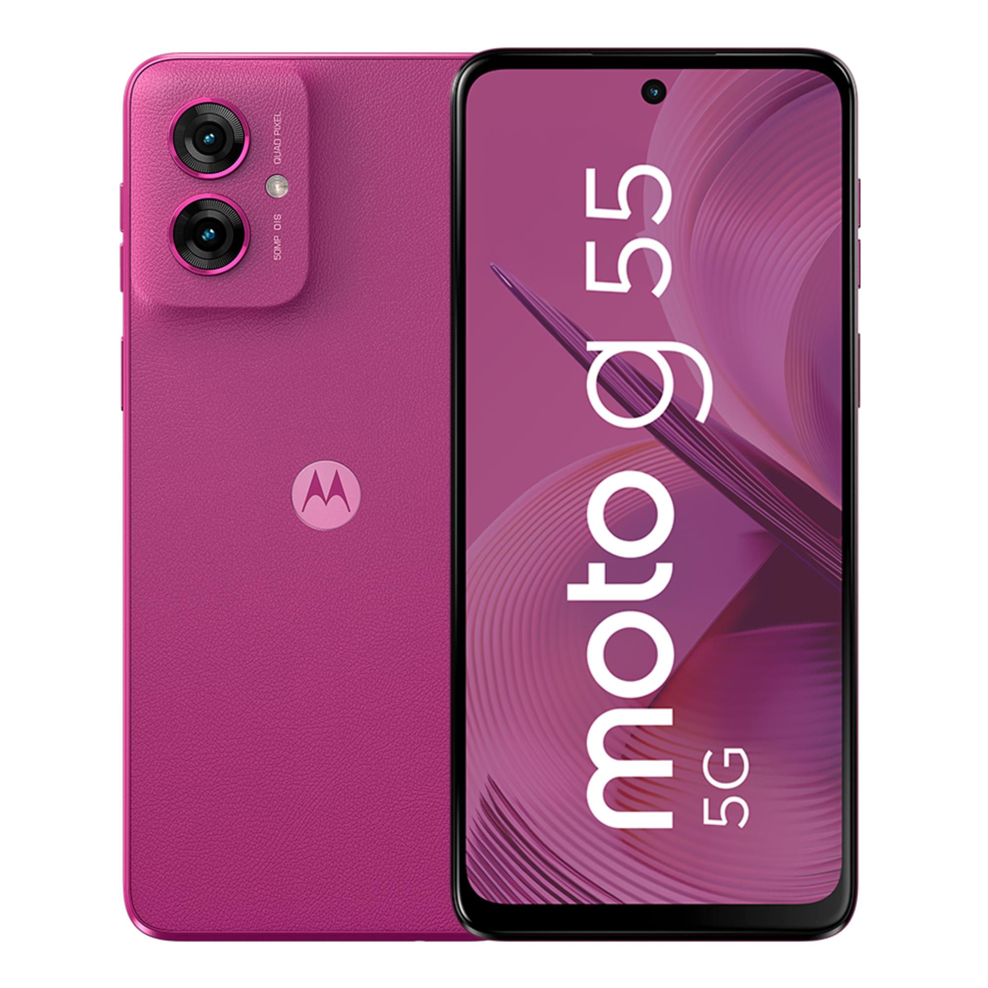 Smartphone Moto G55 5G 256GB Rosado | Lider