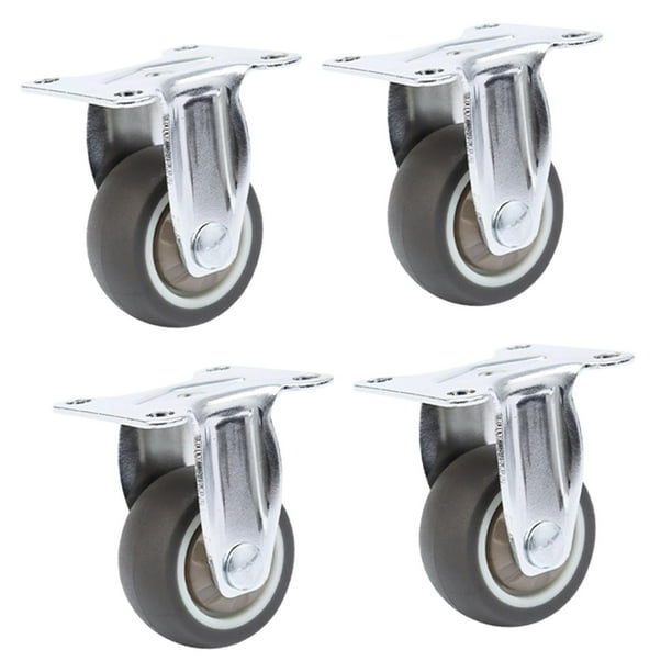 Ruedas Para Muebles 4x, Rueda De Goma Resistente Al Desgaste Para El ...