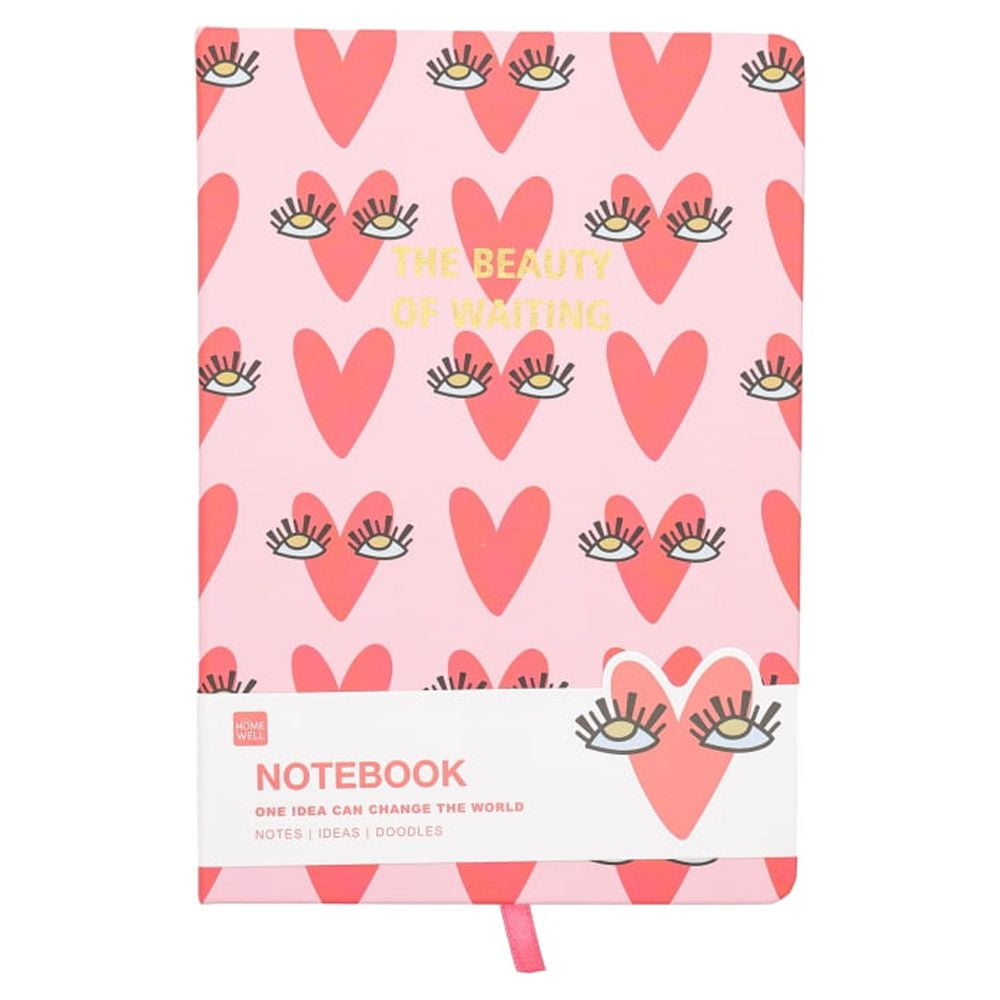 Libreta Rosada DiseƱo Corazones 21*14.5 96 Hojas | Lider Libreta Rosada DiseƱo Corazones 21*14.5 96 Hojas | Lider