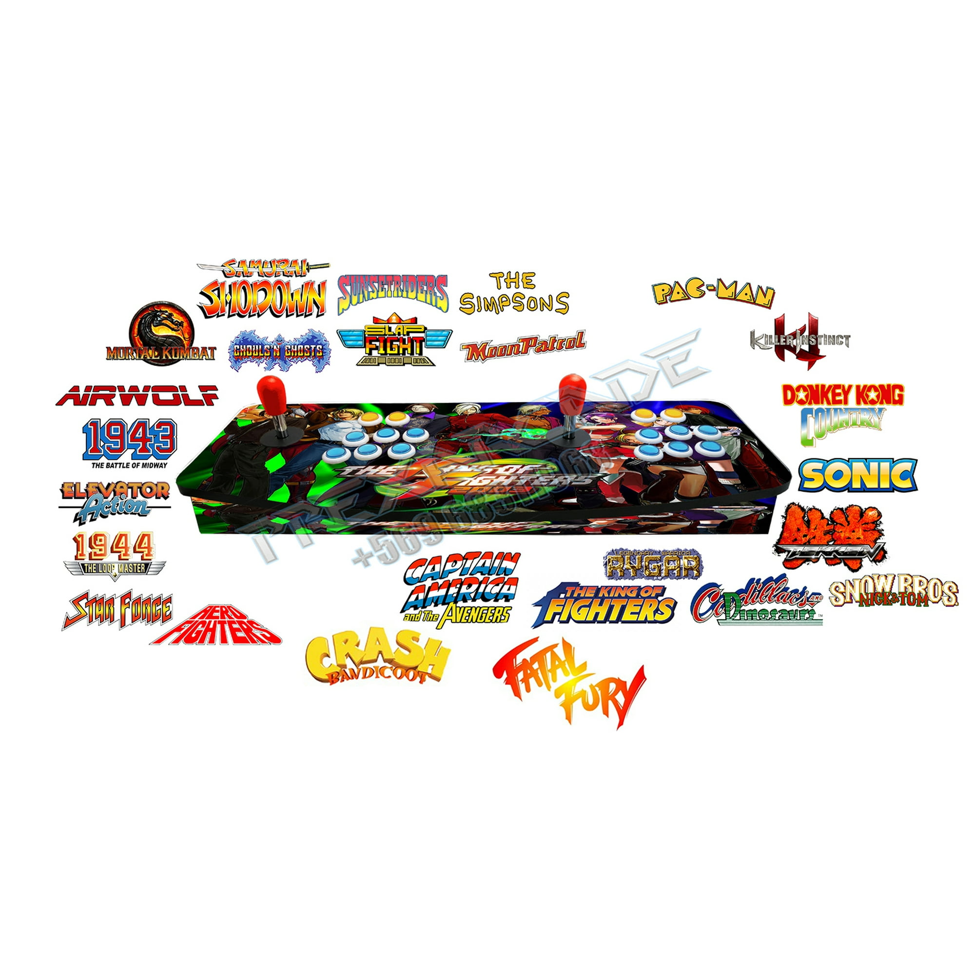 Joystick Consola Arcade Conexión directa HDMI MOD KOF GREEN | Lider