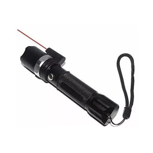 Linterna Laser Rojo Táctica Brillante Swat | Lider