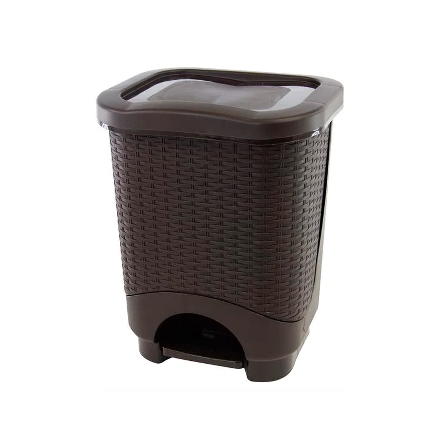 Tacho de Basura Dual Ratan 24LT Café | Lider