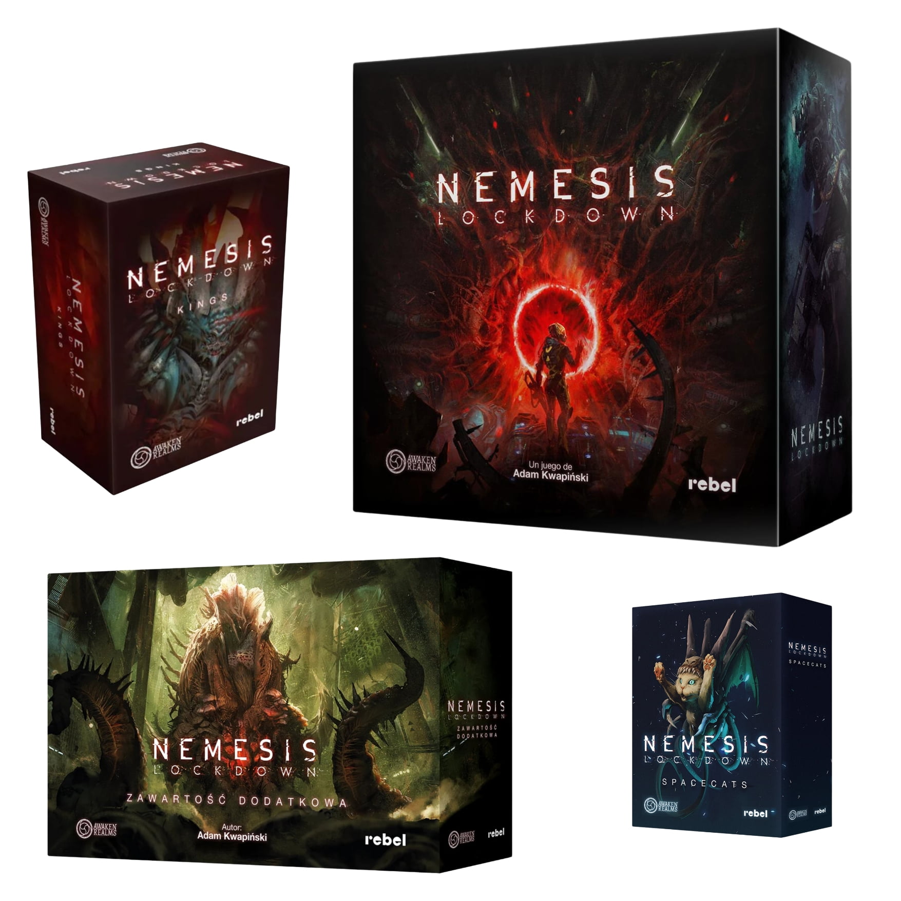 Pack Nemesis Lockdown + Expansiones | Lider